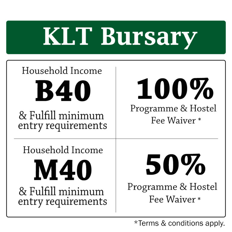 KLT Bursary